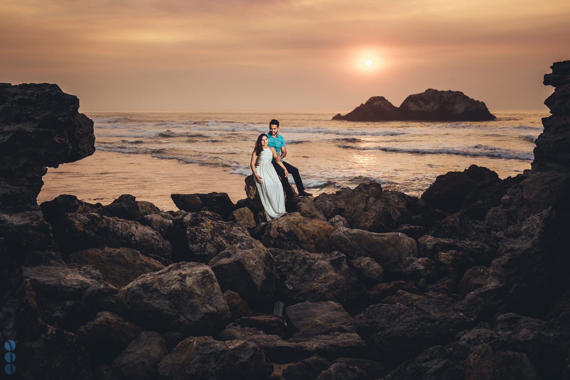 Lands End Engagement Photos in San Francisco, CA - Raj & Simran