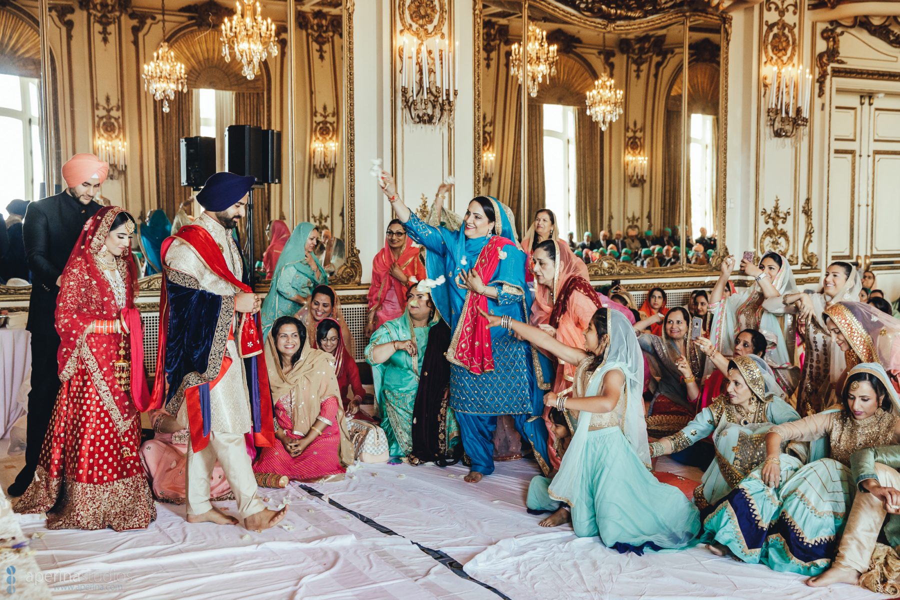 Indian Sikh Wedding Photography at the Fairmont San Francisco